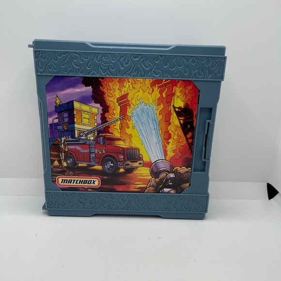 MATCHBOX | Toys | Matchbox Popup Folding Travel Playset Fire Fighter ...